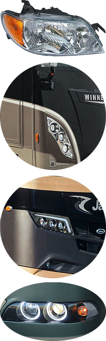 Identify Your Motorhome Headlight Bulb